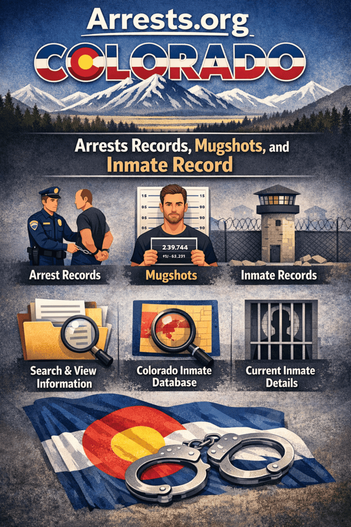 Arrests.org Colorado Arrests Records, Mugshots, and Inmate Record
